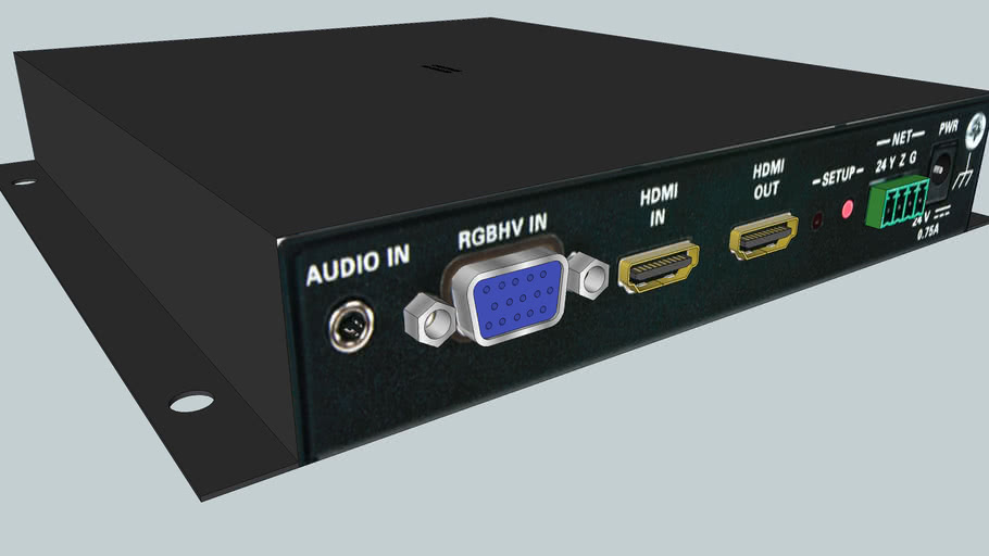 Crestron HD-SCALER | 3D Warehouse