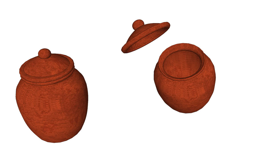 Clay Pot | 3D Warehouse