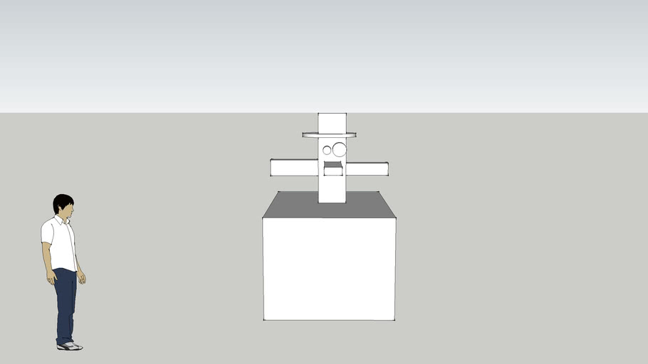 The Diving Man | 3D Warehouse