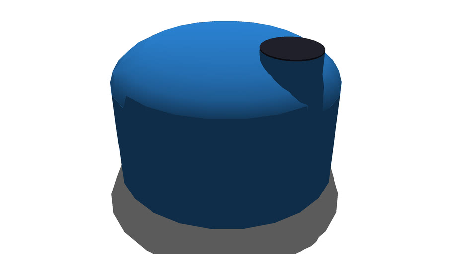 Cupola Water Tank | 3D Warehouse
