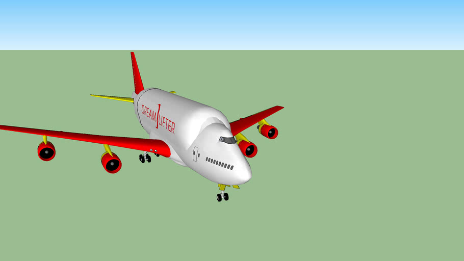 boeing 747 dreamlifter | 3D Warehouse