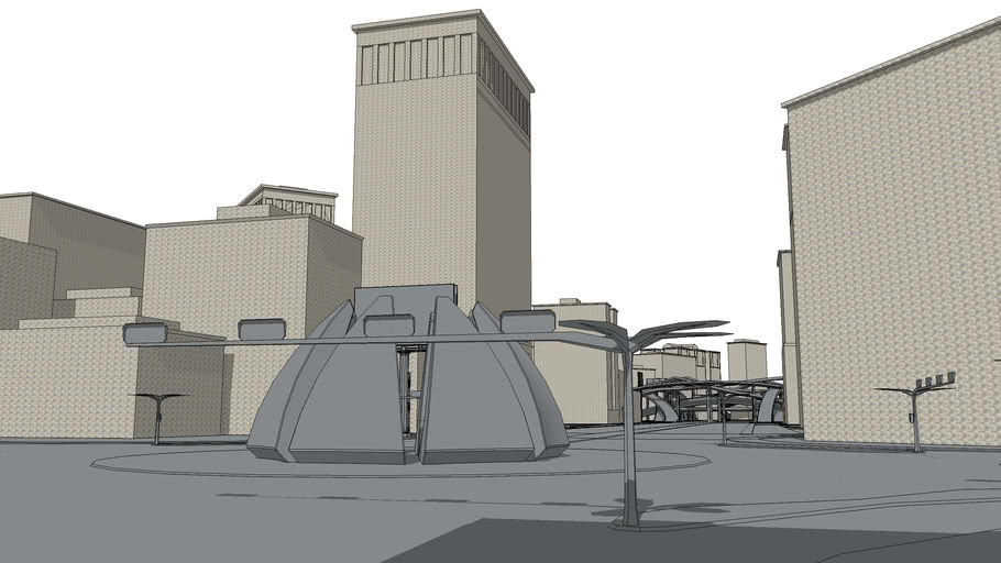 Road intersection | 3D Warehouse