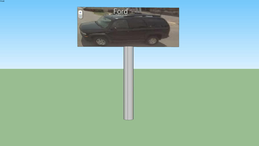 Ford advertisment sign | 3D Warehouse
