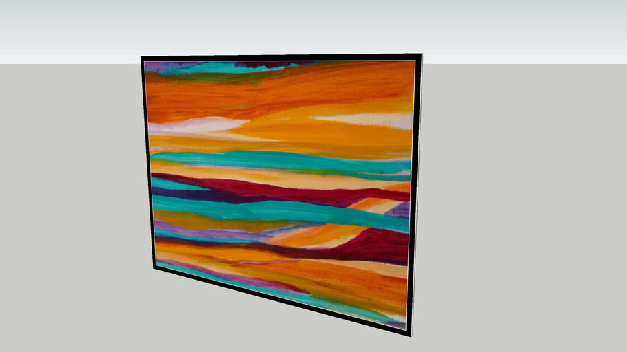 Tableau paysage 01 | 3D Warehouse