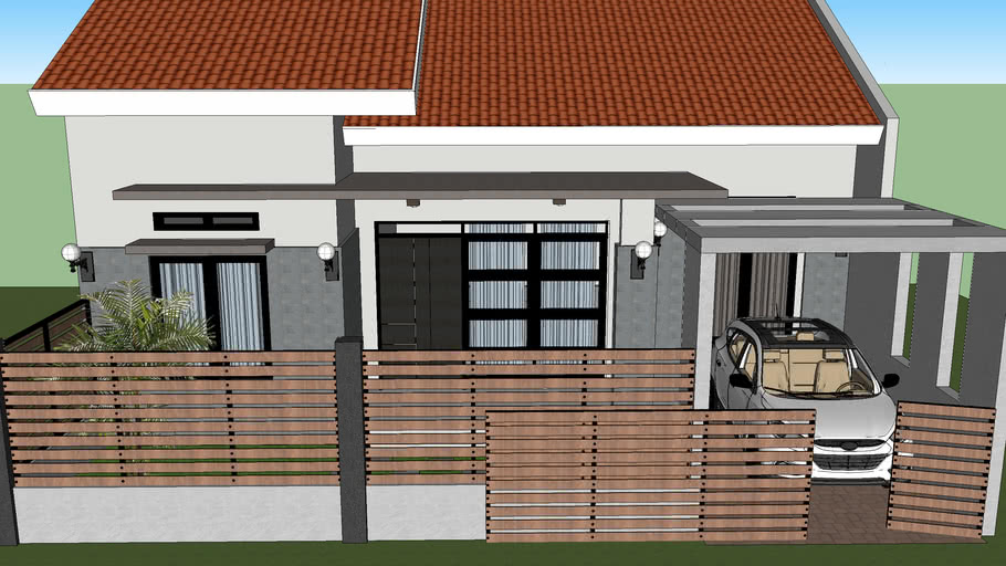 Perumahan Minimalis | 3D Warehouse