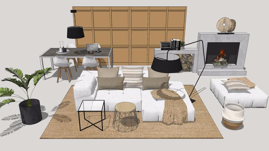 living room | 3D Warehouse