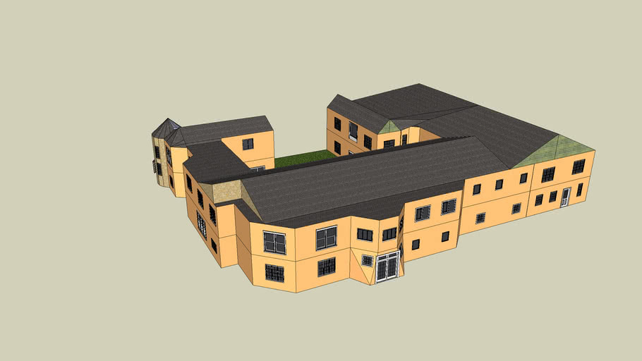 Two Story House | 3D Warehouse