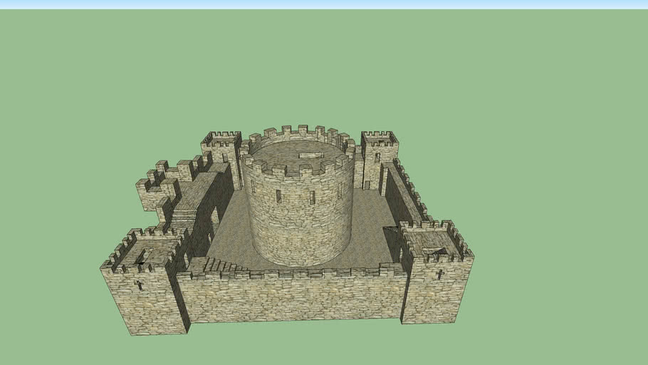 Simple Castle | 3D Warehouse