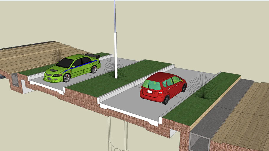 Potongan Jalan | 3D Warehouse