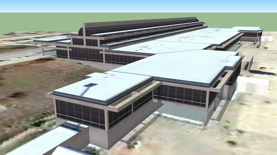 Evansville Regional Airport Terminal | 3D Warehouse