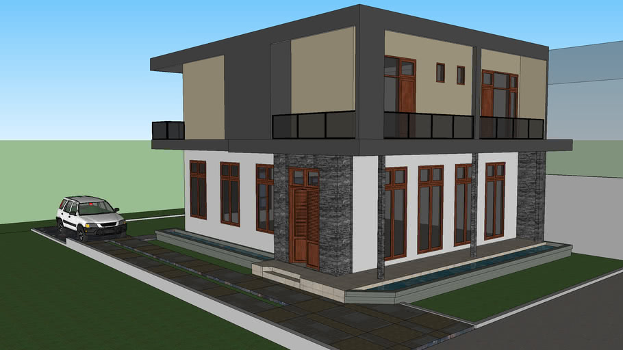 Simple House / Rumah Sederhana | 3D Warehouse