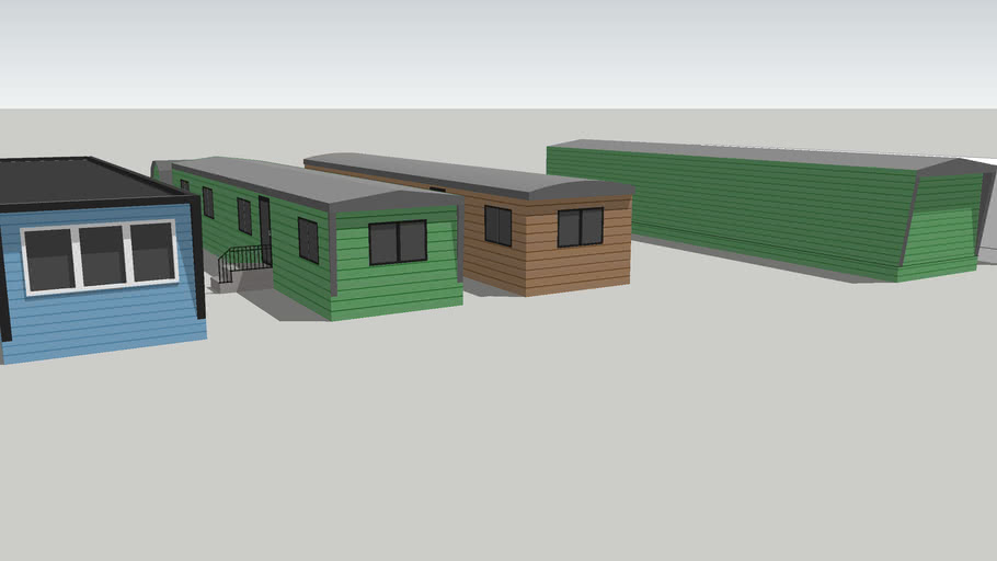 simple mobile homes | 3D Warehouse