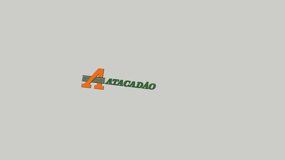 Logo Atacadão | 3D Warehouse