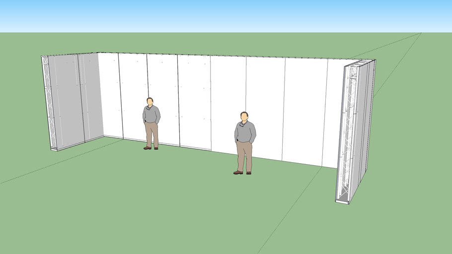 Light weight pinboard wall | 3D Warehouse