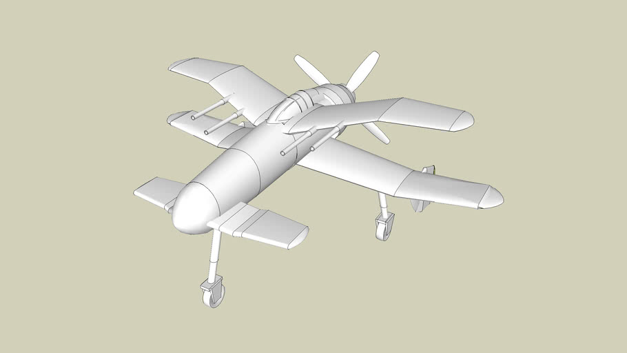 (crimson skies) Hughes P-21 mk3 devastator | 3D Warehouse