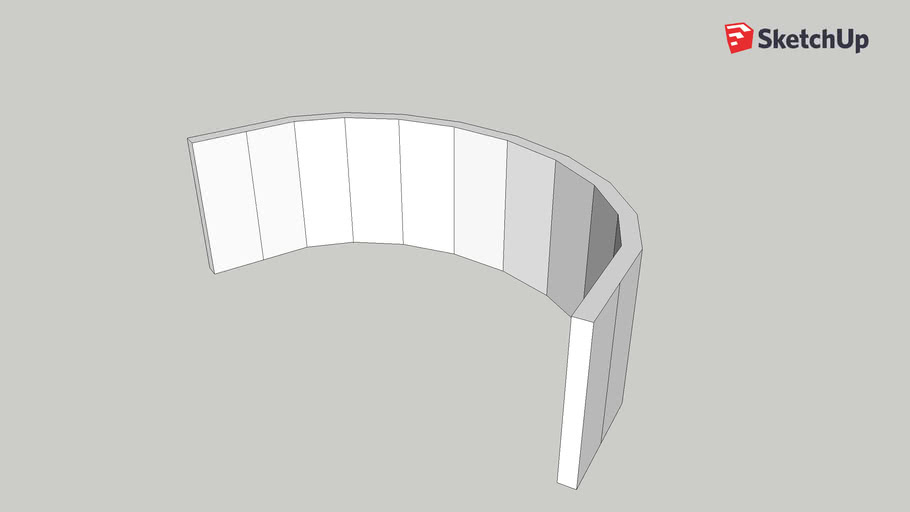 DK Curve Panel | 3D Warehouse