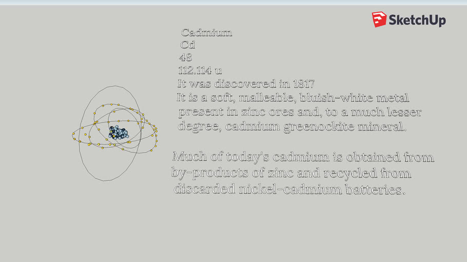 Cadmium model | 3D Warehouse