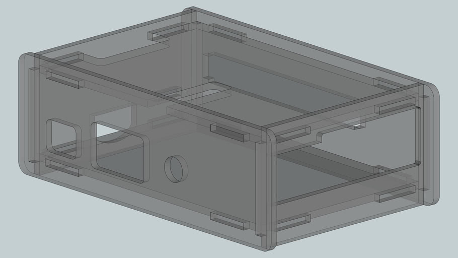 Raspberry Pi 2 Model B Case | 3D Warehouse