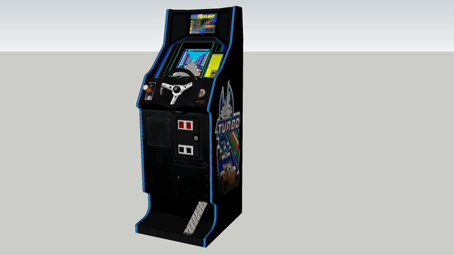 Turbo arcade game cabaret | 3D Warehouse