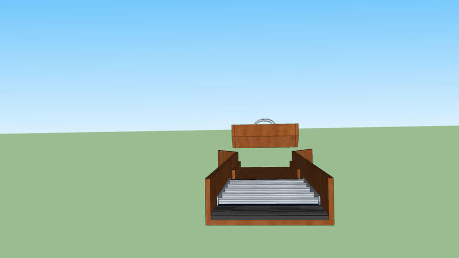 Gold sluice box | 3D Warehouse