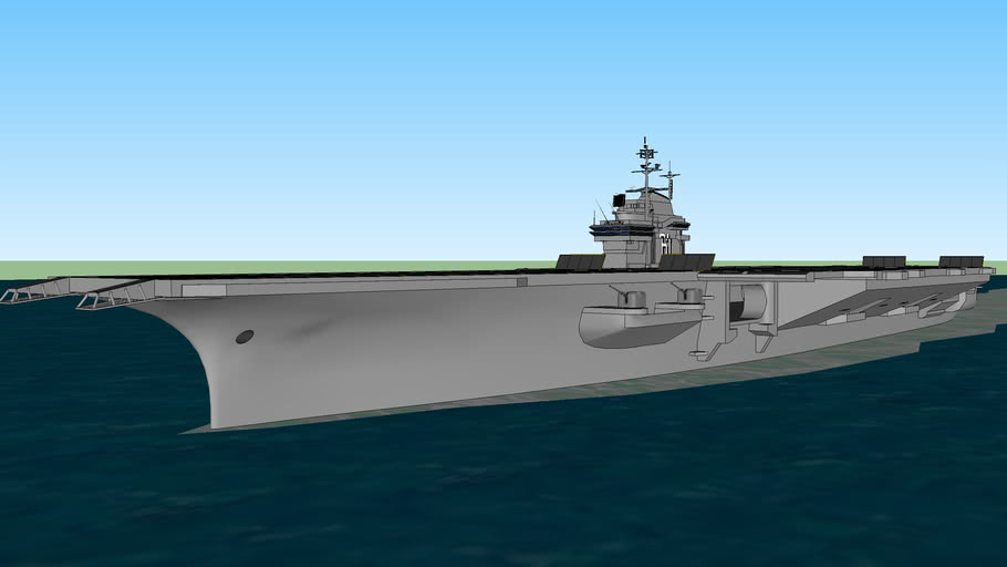 CV-61 USS Ranger | 3D Warehouse