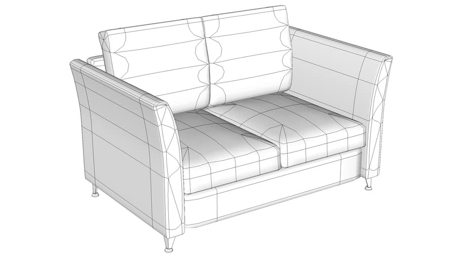Alexa 2 Seater Sofa | 3D Warehouse