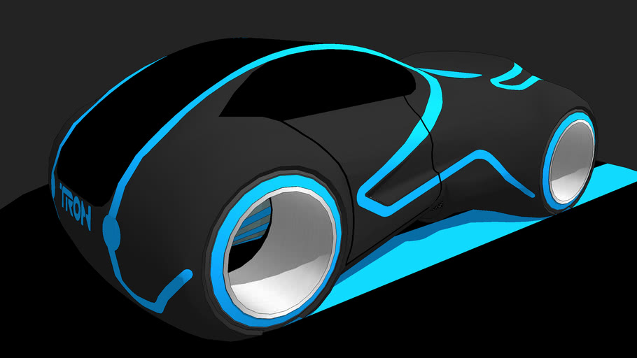 TRON inspired Car. | 3D Warehouse