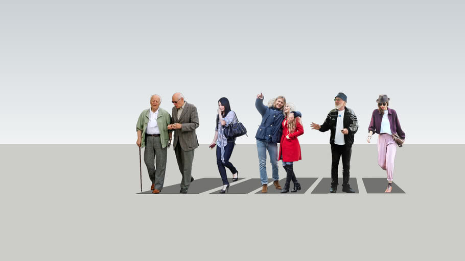 2D people | 3D Warehouse