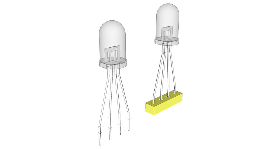 RGB LED 5mm | 3D Warehouse