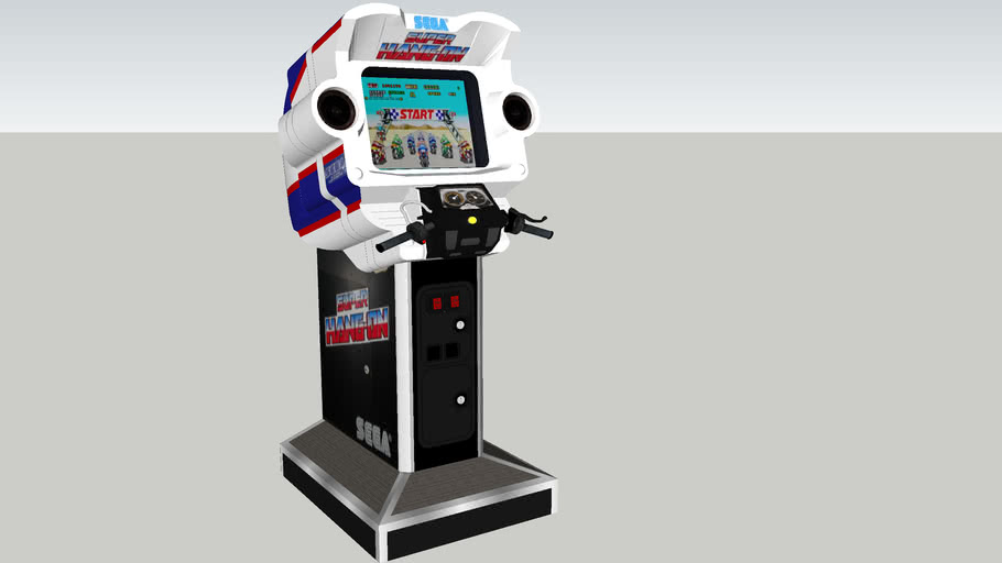 Super Hang-on arcade game | 3D Warehouse