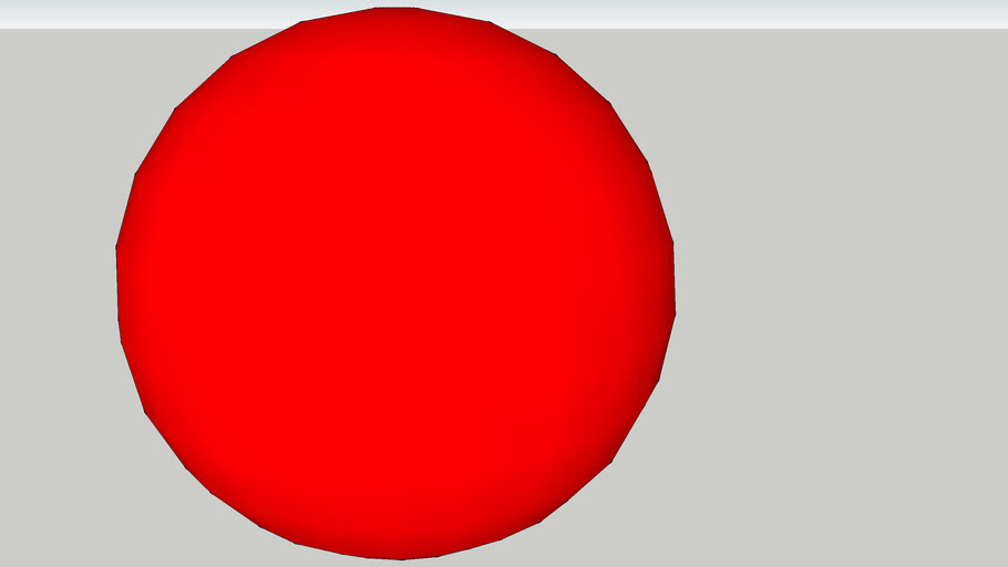 Red ball | 3D Warehouse