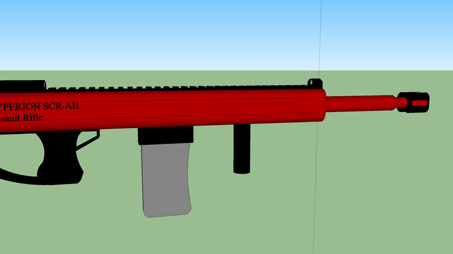 HYPERION SCR-AH Assault Rifle | 3D Warehouse