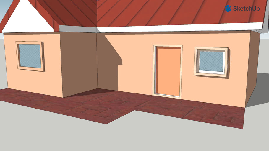 3D simple home | 3D Warehouse