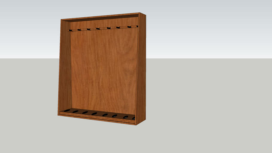 Rifle rack | 3D Warehouse