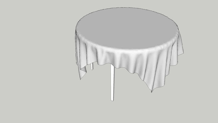 tablecloth by sergokr_ | 3D Warehouse