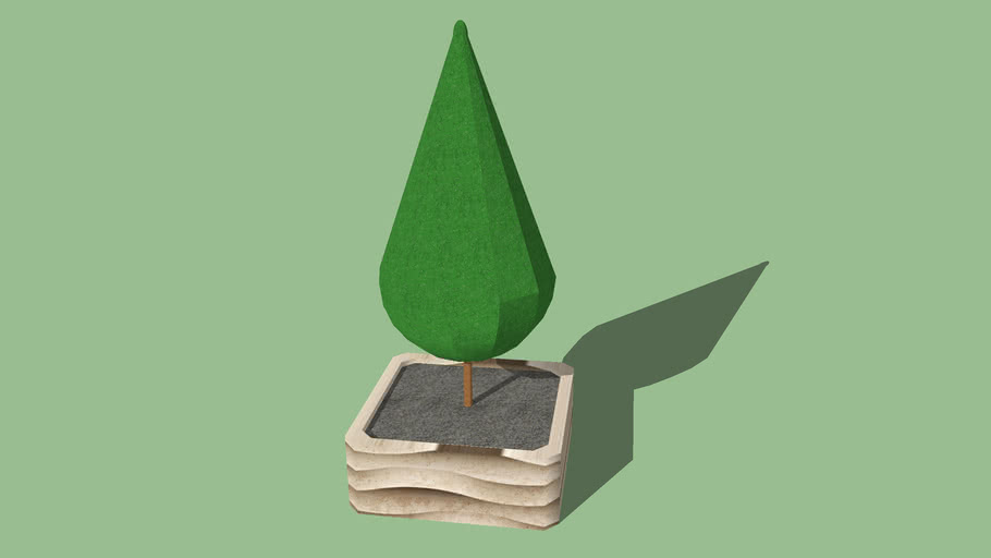 Large Shaped Bush | 3D Warehouse