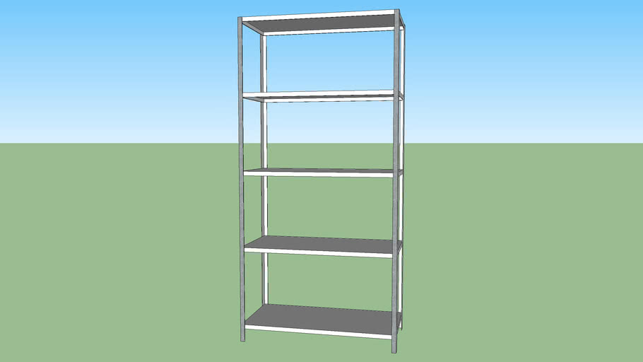 Generic Steel Shelving | 3D Warehouse