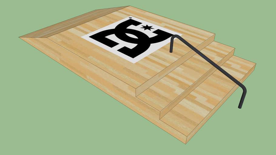 Ramp with Rail | 3D Warehouse