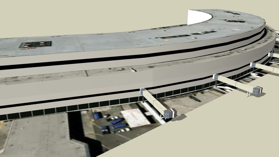 KSFO Terminal 3 (part 2) | 3D Warehouse