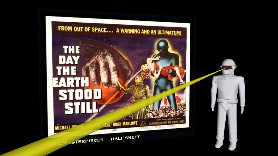 'Gort' Robot from'The Day the Earth Stood Still' (1951) | 3D Warehouse