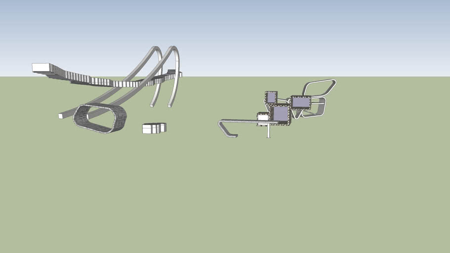 Sketchup Model includes two elevators and dining table | 3D Warehouse