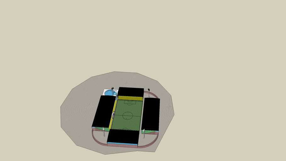 The New Newport stadium-Spytty Park (stadium) | 3D Warehouse