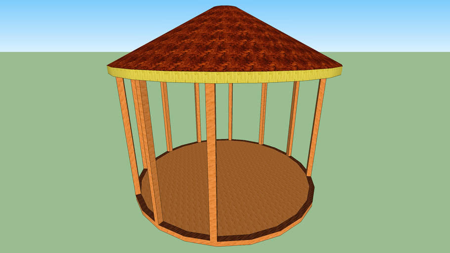 Gazebo - Sketchup 7.1. | 3D Warehouse
