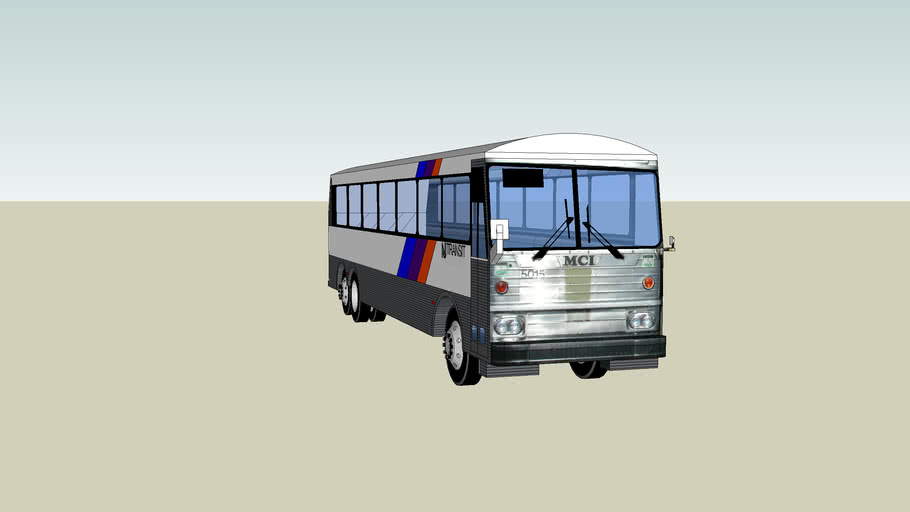 New Jersey Transit MCI MC 9 Bus | 3D Warehouse