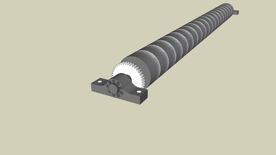 4' roller | 3D Warehouse