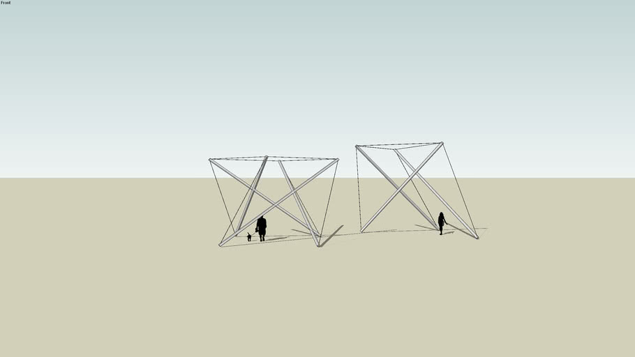 tensile structure | 3D Warehouse