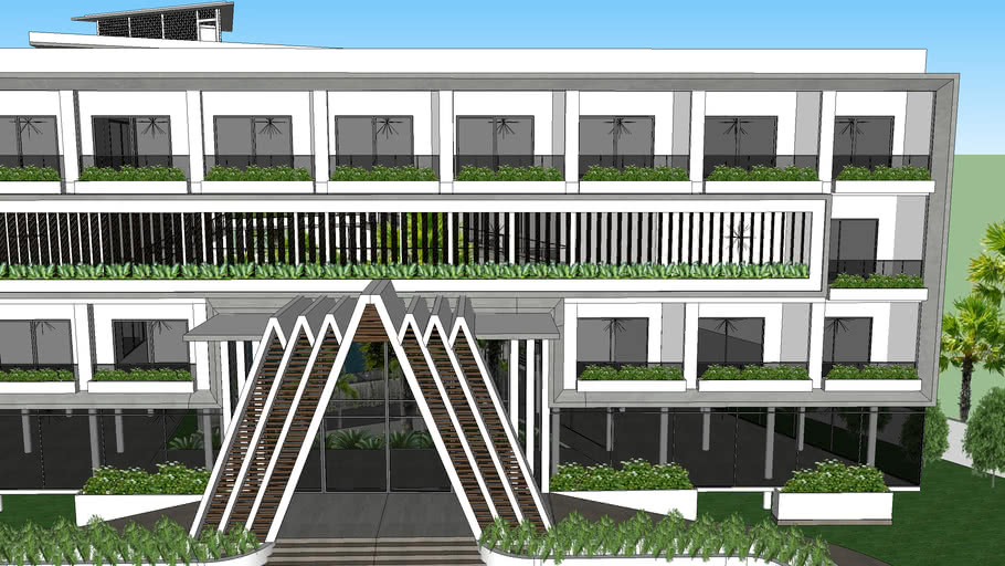 Khmer Hotel-03 | 3D Warehouse