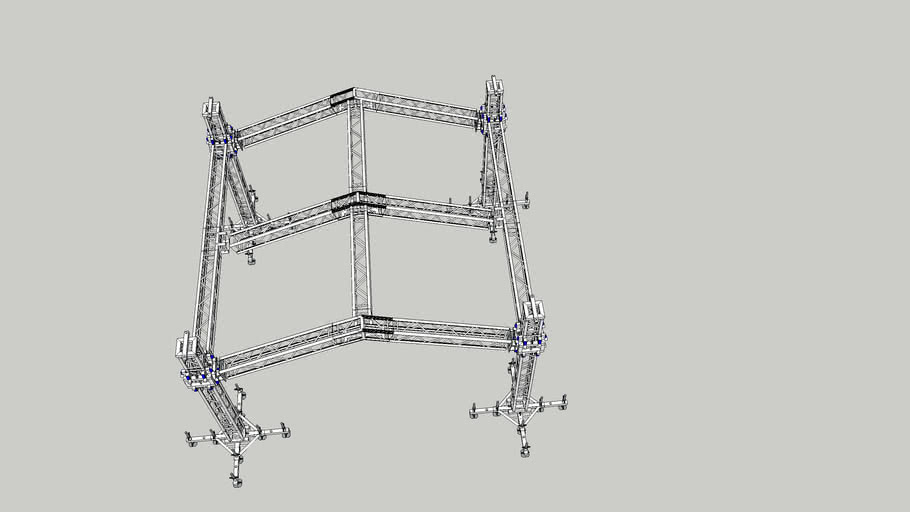 truss roof | 3D Warehouse