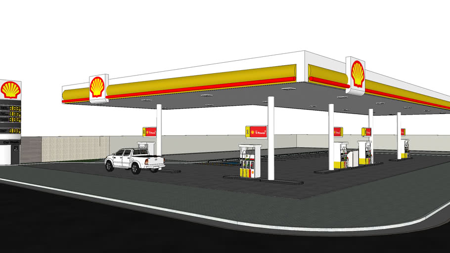 Posto Shell Parnaiba | 3D Warehouse