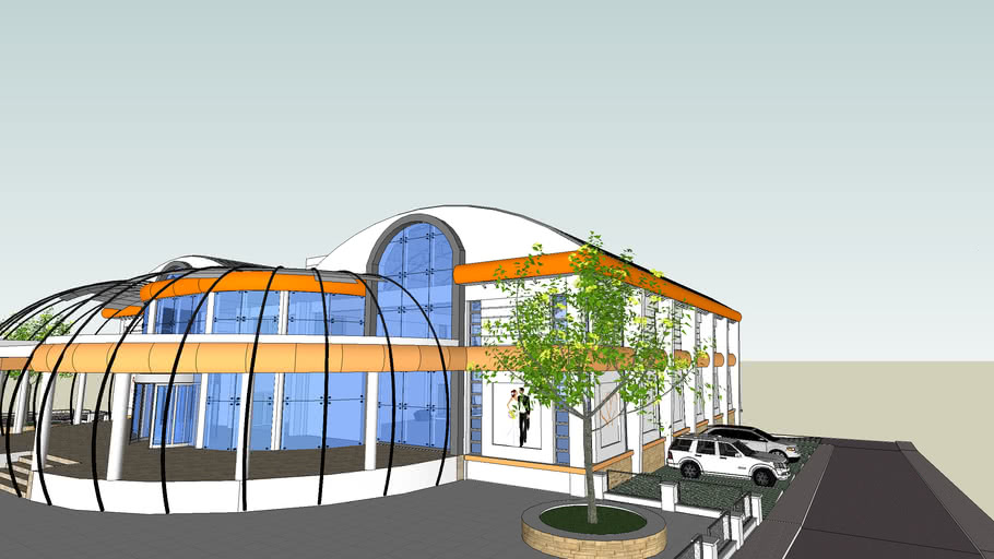 multipurpose hall | 3D Warehouse